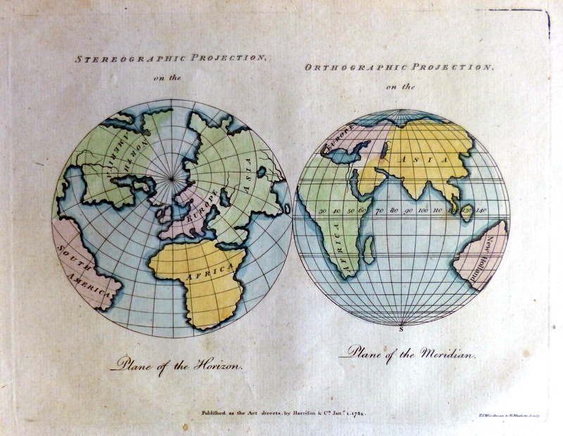 Stereographic Projection, Orthographic Projection. - Simon Hunter ...