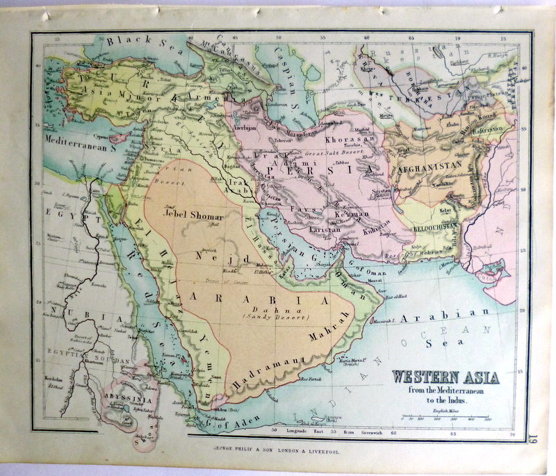 Western Asia from the Mediterranean to the Indus. - Simon Hunter ...